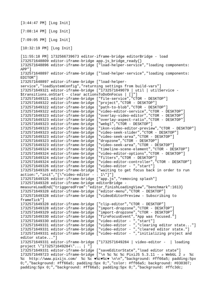 Medal Editor Log 20241125 | PDF | Software | Computing