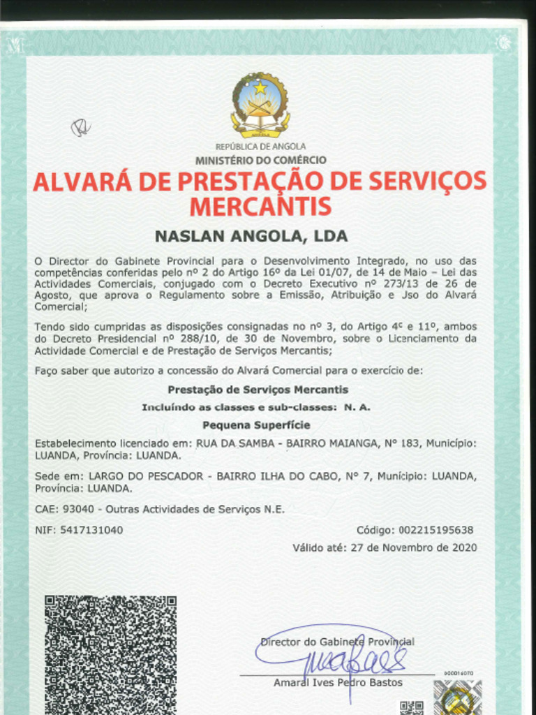 Alvara Servicos | PDF