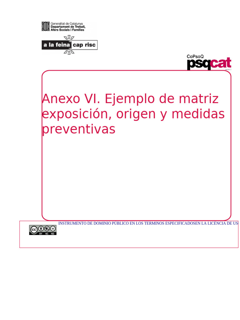 ANEXO VI Version Corta v2 | PDF | Empleo | Salario