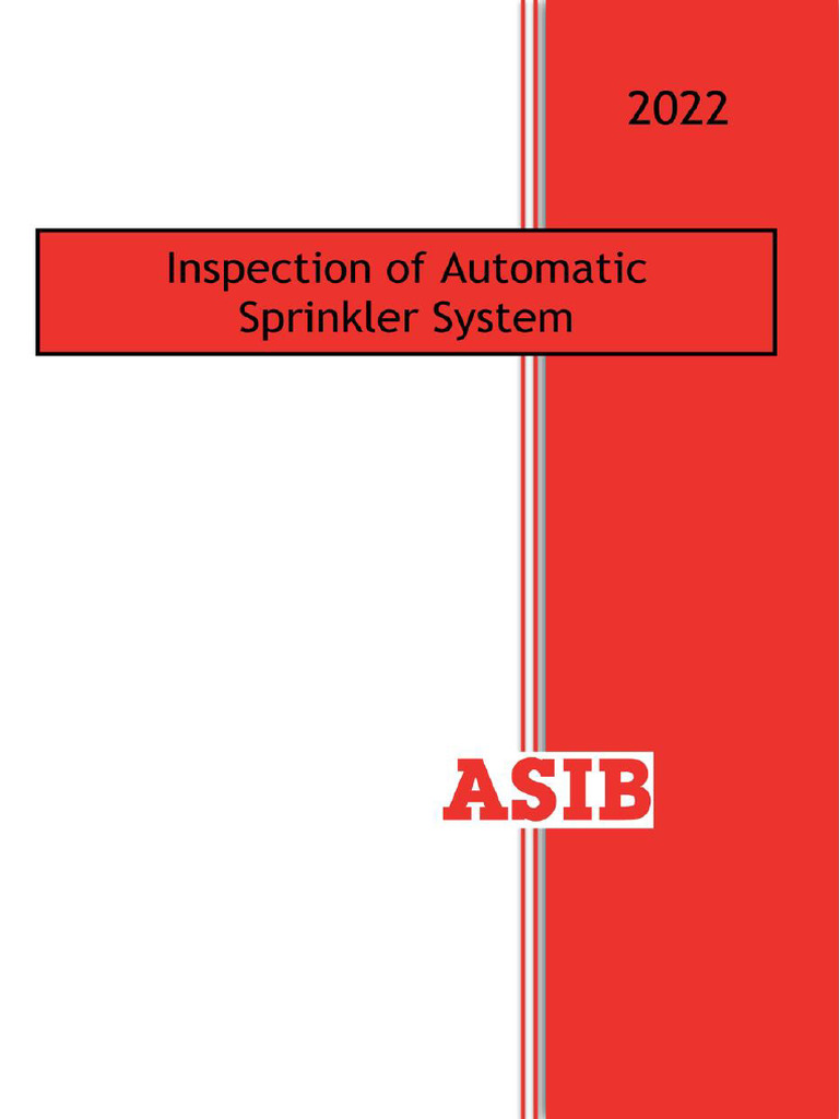 ASIB Inspection Conducted 11 Nov 2022Eat London Feltex AE1 AE6 | PDF | Pump | Fire Sprinkler System
