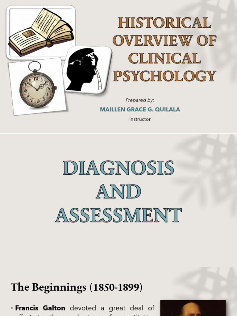2-HISTORICAL-OVERVIEW-OF-CLINICAL-PSYCHOLOGY (2) | PDF | Psychotherapy | Clinical Psychology