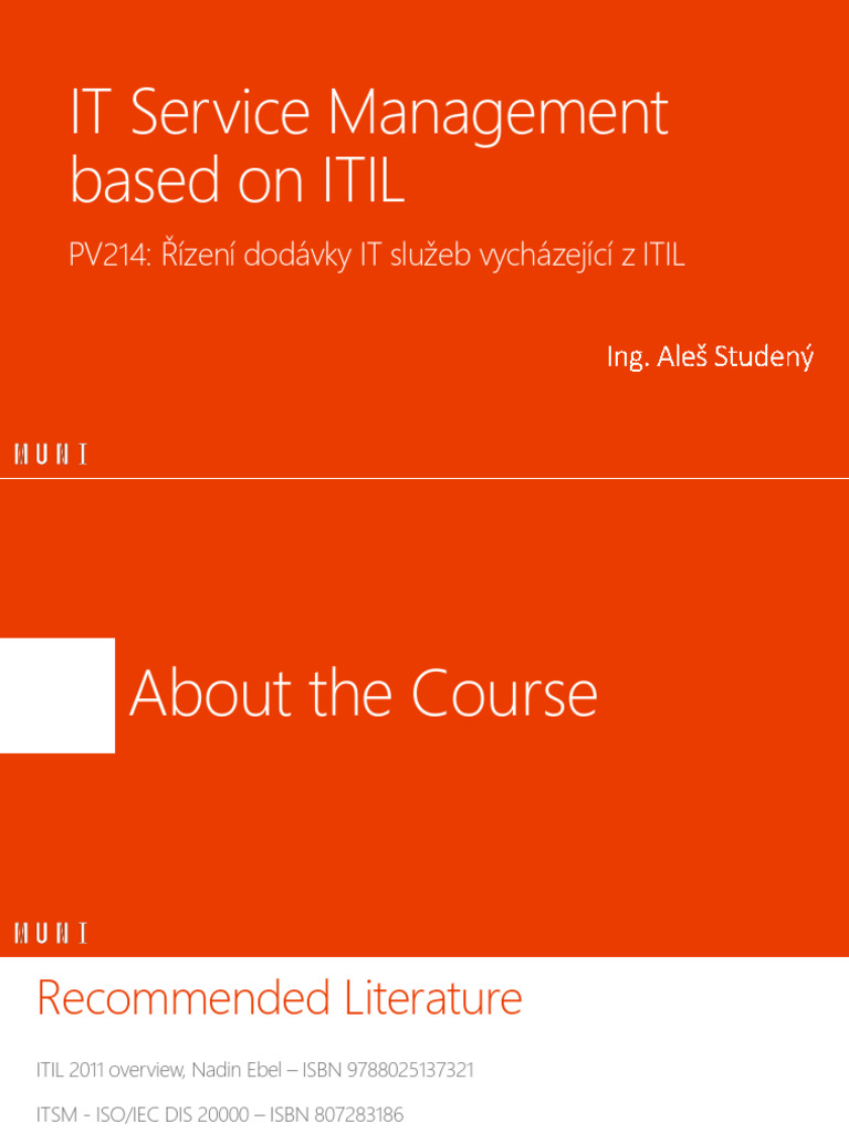 ITIL - Service Design | PDF | It Service Management | Computing