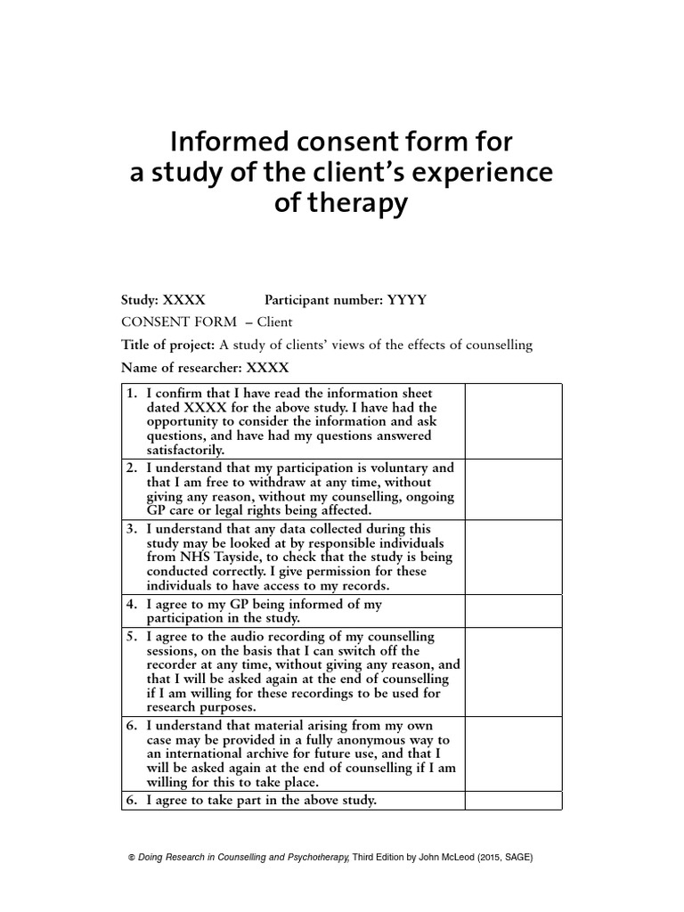 Informed consent form_0 | PDF
