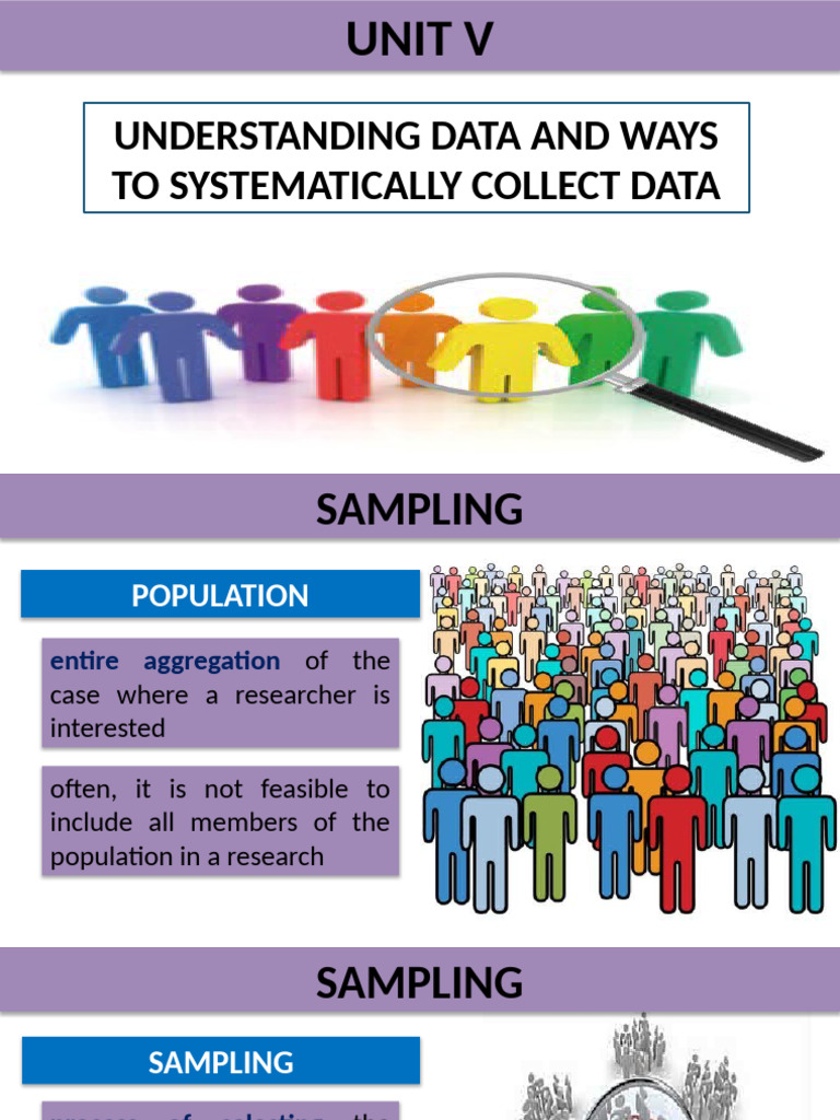 Data Collection and Sampling Methods | PDF | Sampling (Statistics) | Scientific Method