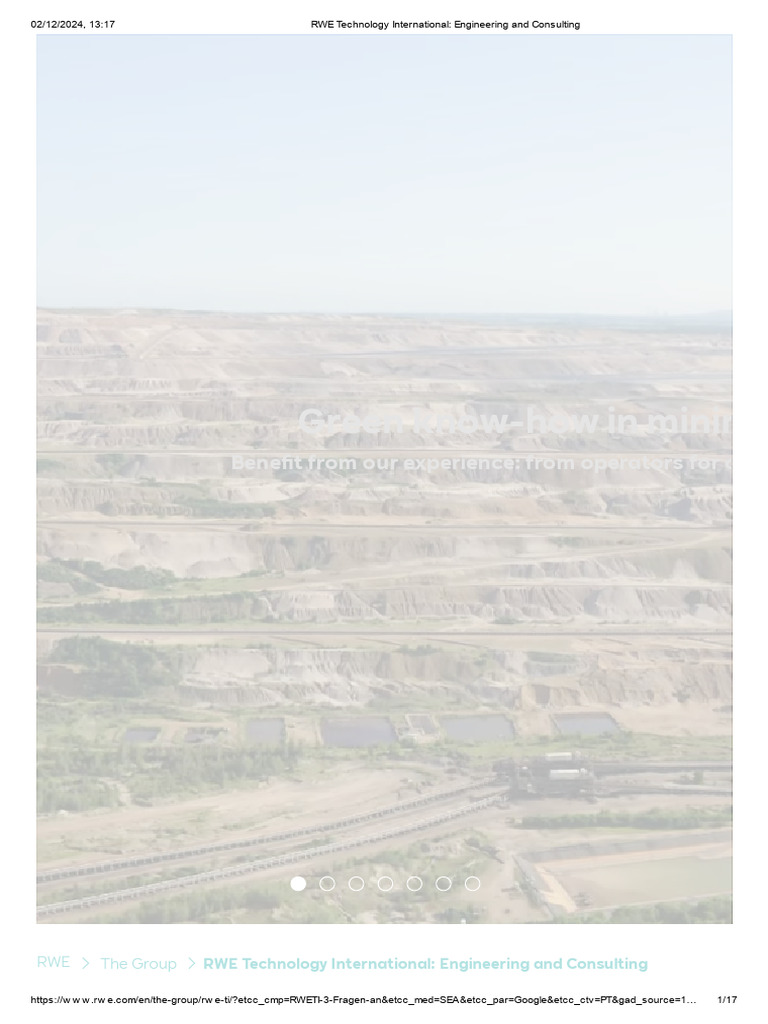 RWE Technology International - Engineering and Consulting | PDF ...