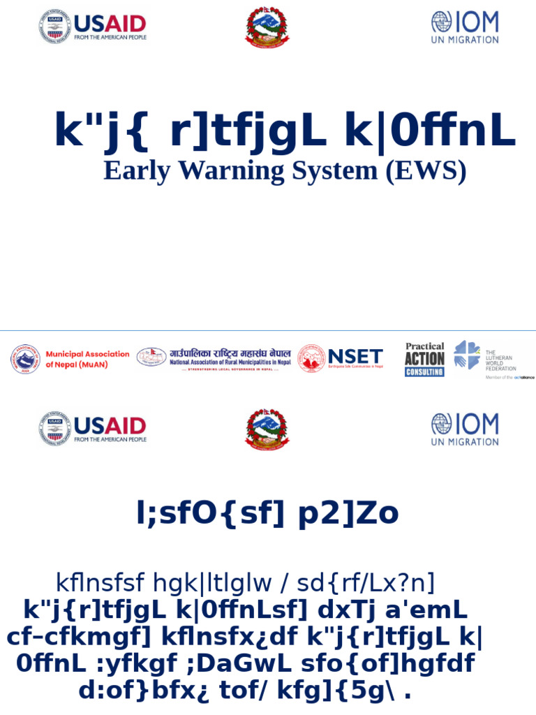 S8T1_Early Warning System | PDF | Earth Sciences