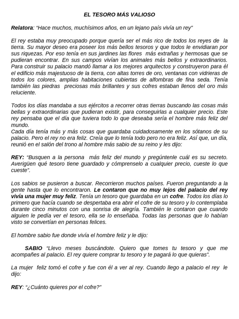 Cuento Del Rey Sabio | PDF