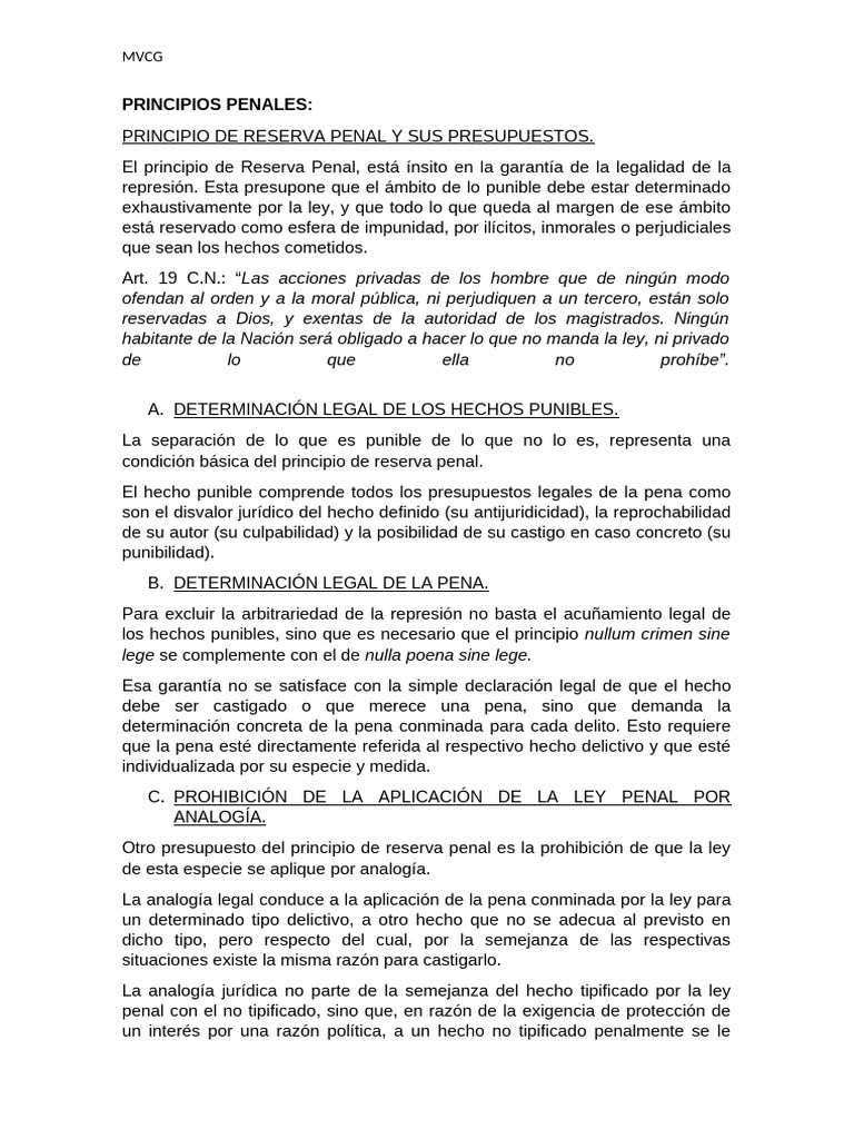 PENAL GENERAL | PDF | Derecho penal | Justicia