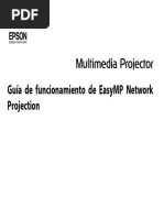 Manual EasyMP Network Projection Windows | PDF | Informática