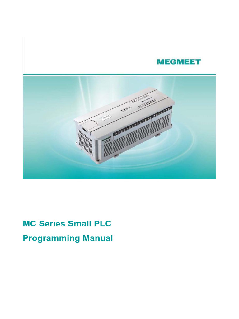MC Series Small PLC Programming Reference Manual | PDF | Programmable ...