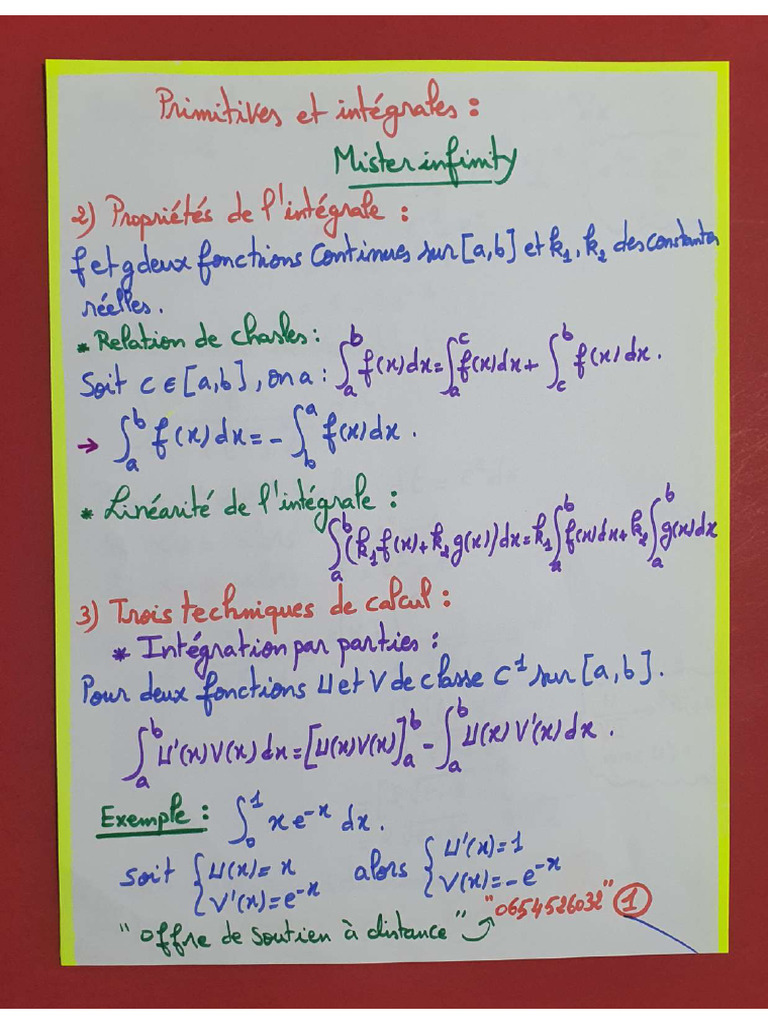 Calcul D'intégrale Mister Infinity | PDF
