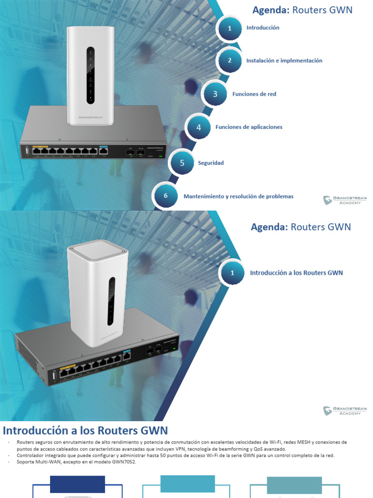 1 Spanish GWN Routers GCS V4.0 | PDF | Cortafuegos (informática ...