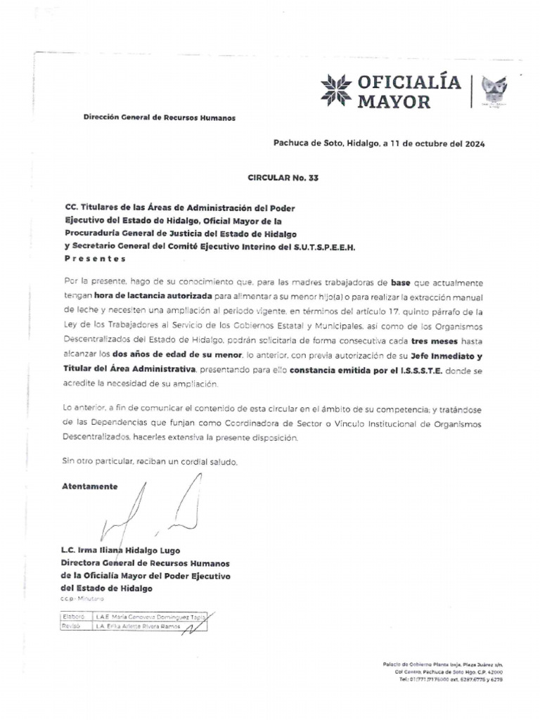Circular 33 | PDF