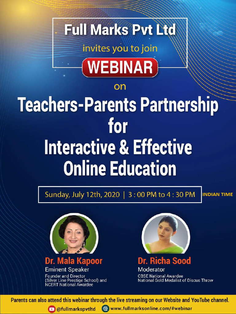 Webinar On 12TH July by Full Marks | PDF