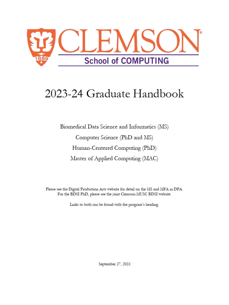 graduate-handbook | PDF | Thesis | Doctor Of Philosophy