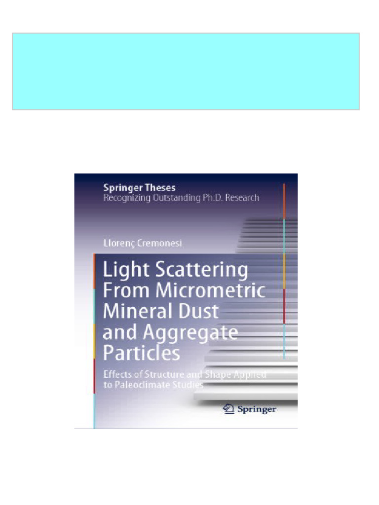 Light Scattering From Micrometric Mineral Dust and Aggregate Particles Effects of Structure and ...