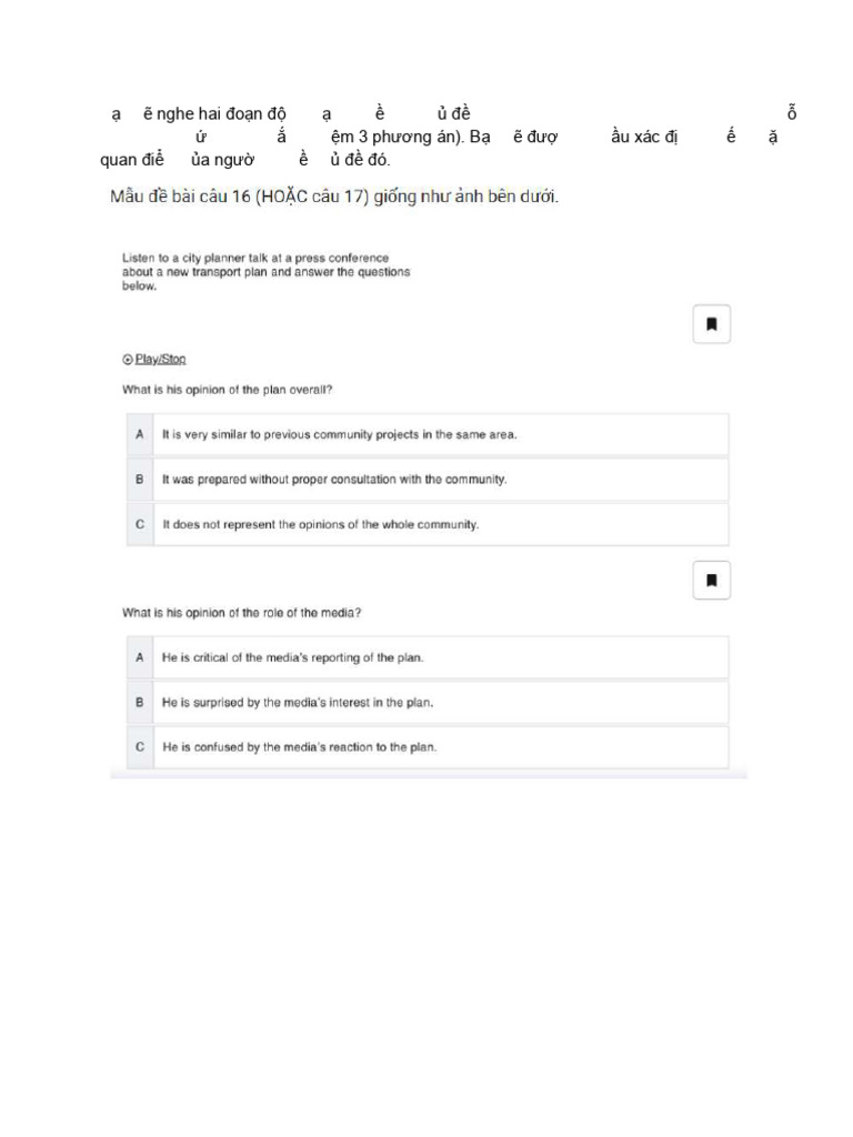 Listening Part 4 | PDF