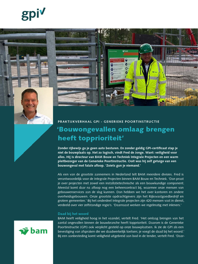 Praktijkverhaal BAM | PDF