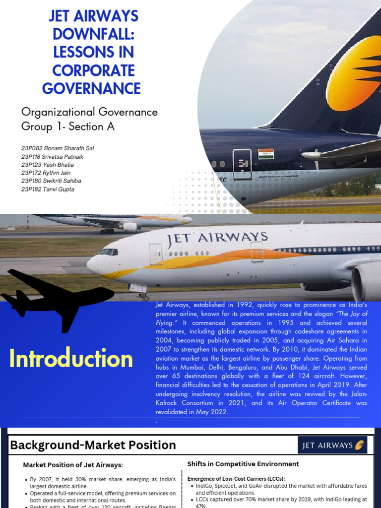OG A_Group 1_Project PPT | PDF | Airlines | Low Cost Carrier