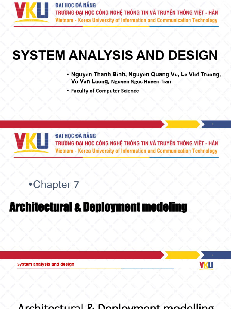 SAD - Ch7 - Architectural Modeling | PDF | System | Abstraction (Computer Science)