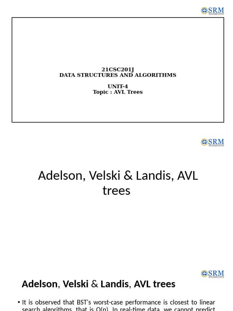 unit 4 AVL trees | PDF | Algorithms And Data Structures | Algorithms unit 4 AVL trees | PDF | Algorithms And Data Structures | Algorithms