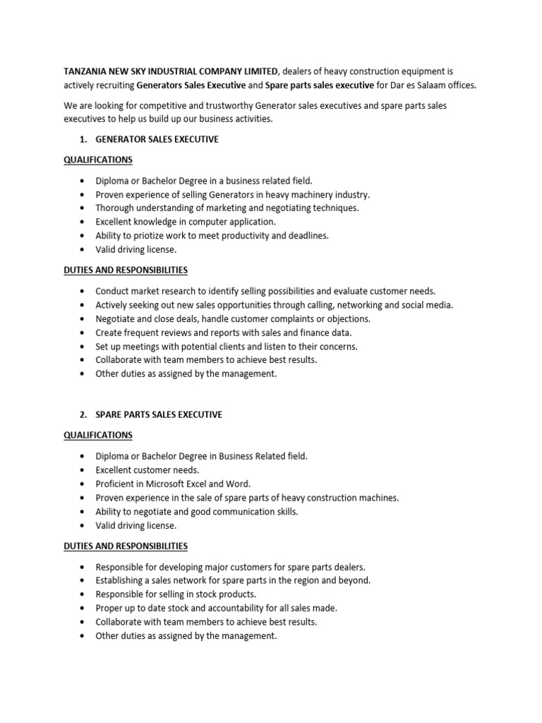 HIRING NOTE- AUGUST 2024 | PDF