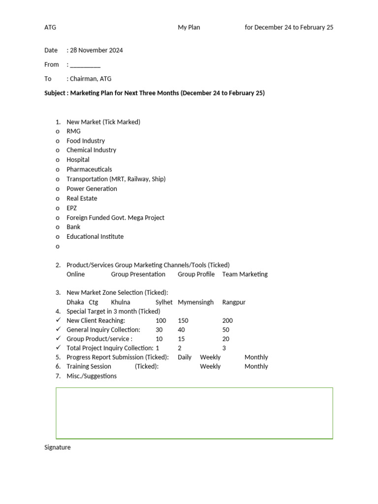 Plan - Dec24 To Feb 25 | PDF