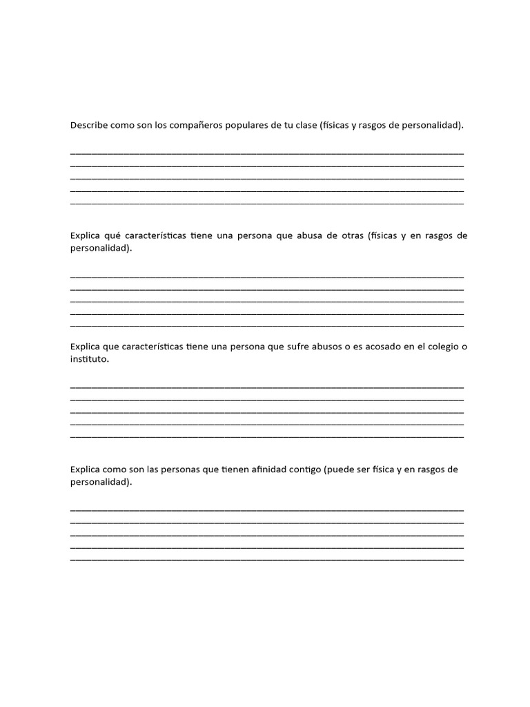 todos tenemos algo en comun | PDF