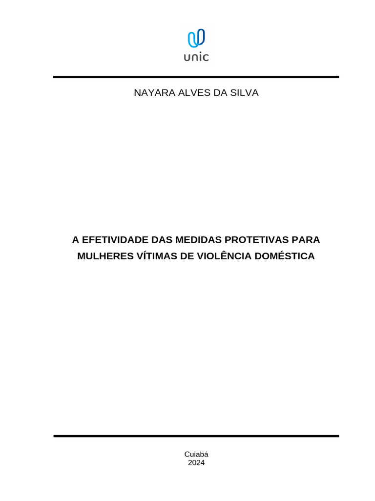 NAYARA_ALVES_DA_SILVA_ATIVIDADE2 (1) | PDF | Família | Violência doméstica
