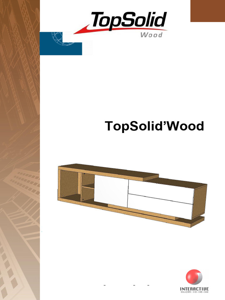 TOPSOLID - Apostila Wood - Inicial | PDF | Geometria | Teclado de computador