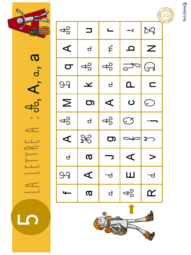 Understanding the Letter A | PDF