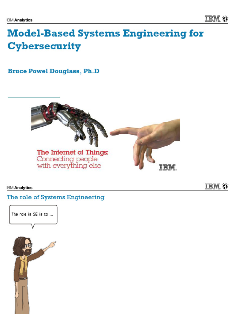 Model-Based Systems Engineering For Cybersecurity | PDF | Computer ...