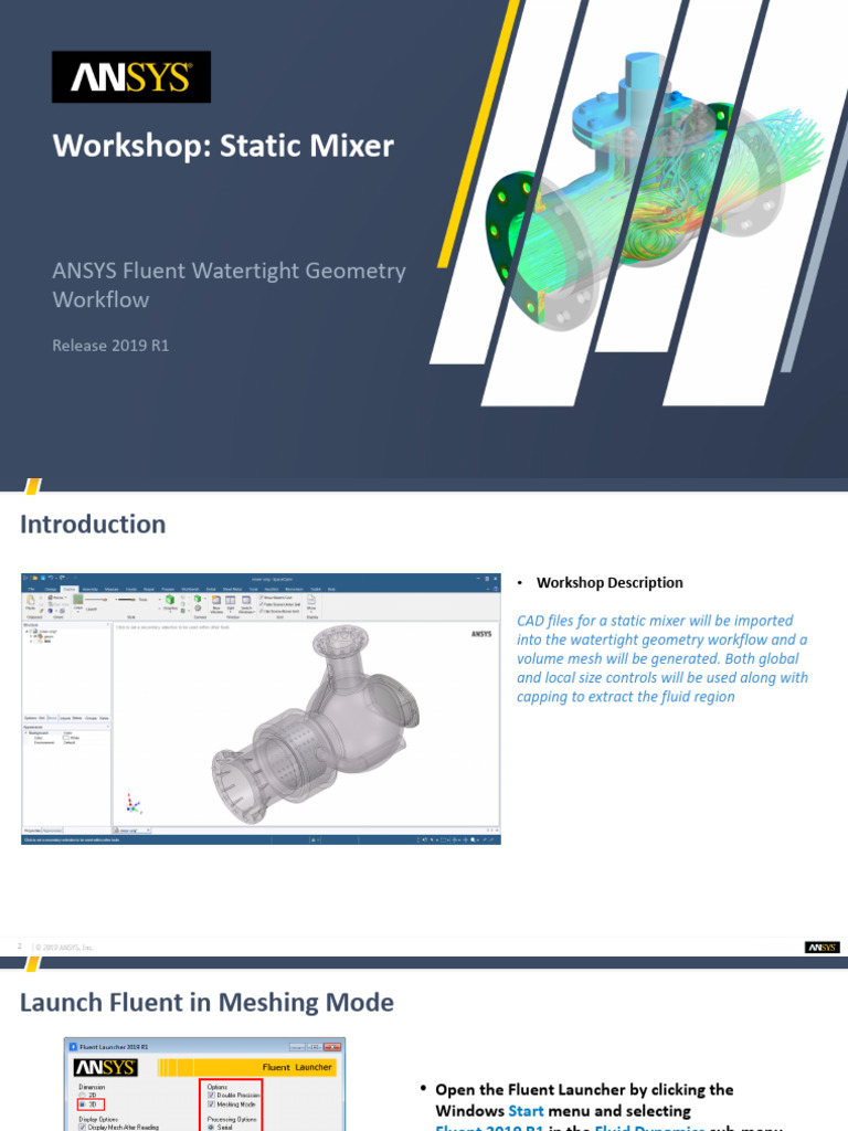 Flu Mesh WTMWF 2019R1 WS02 Workshop Instructions Mixer | PDF | Geometry ...