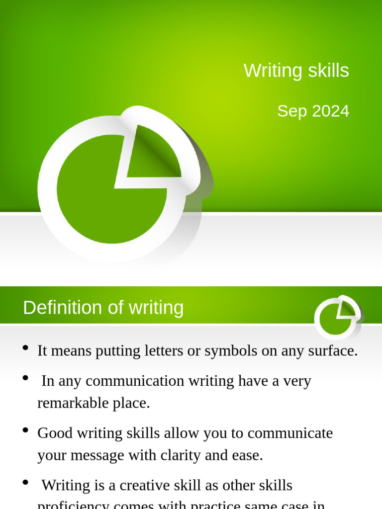Writing Skills Pdf Proofreading Linguistics
