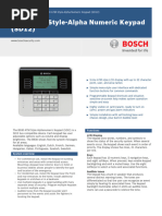Ats1125 B Keypad and Touchscreen Manual | PDF | Backlight | Switch