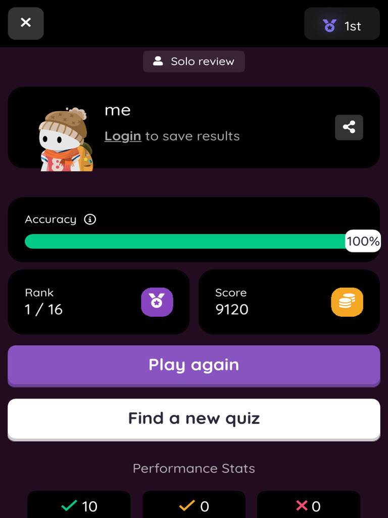 Summary - Quizizz | PDF