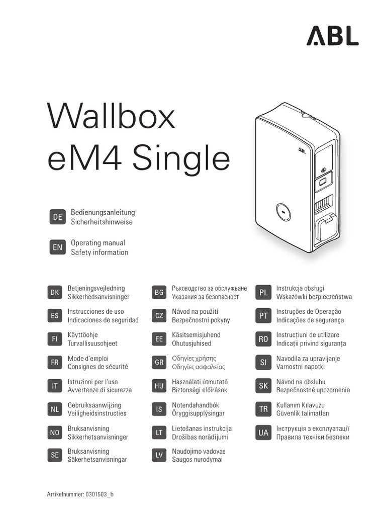 EM4 Single OperationManual A | PDF