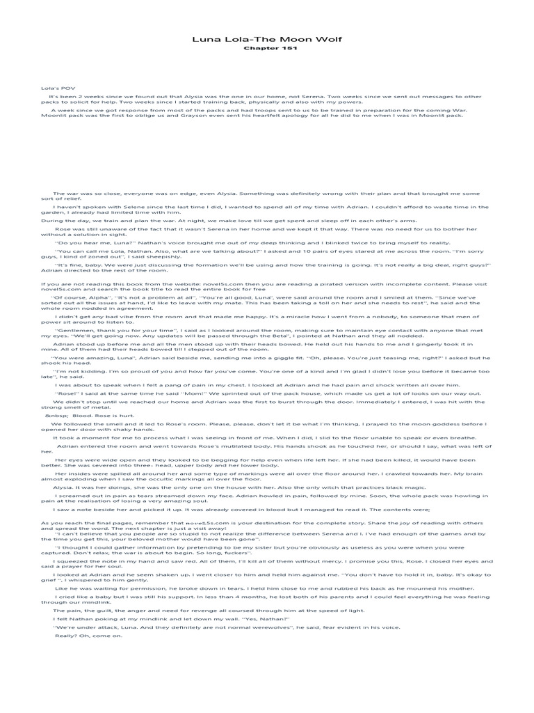Luna Lola 151 | PDF