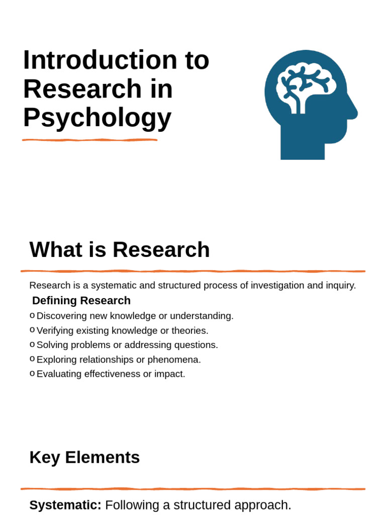 Chapter 1 Research Methods | PDF | Psychology | Methodology