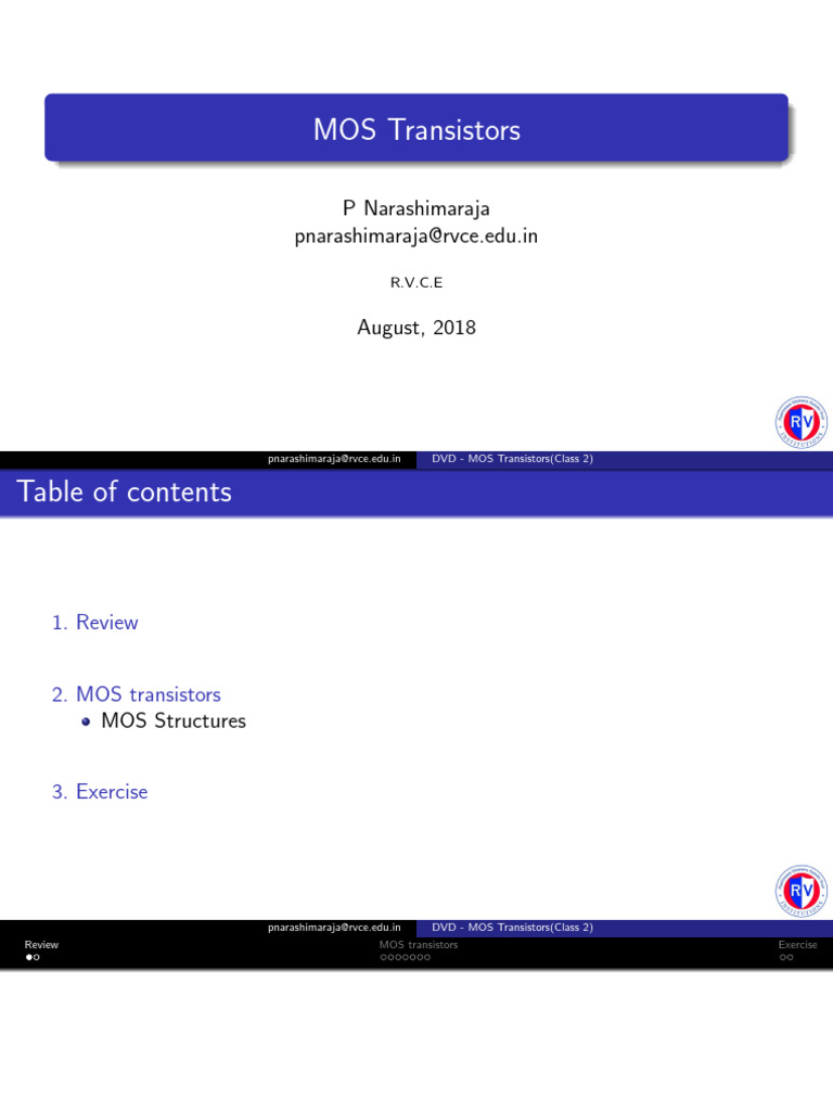 U1.2 | PDF | Mosfet | Transistor