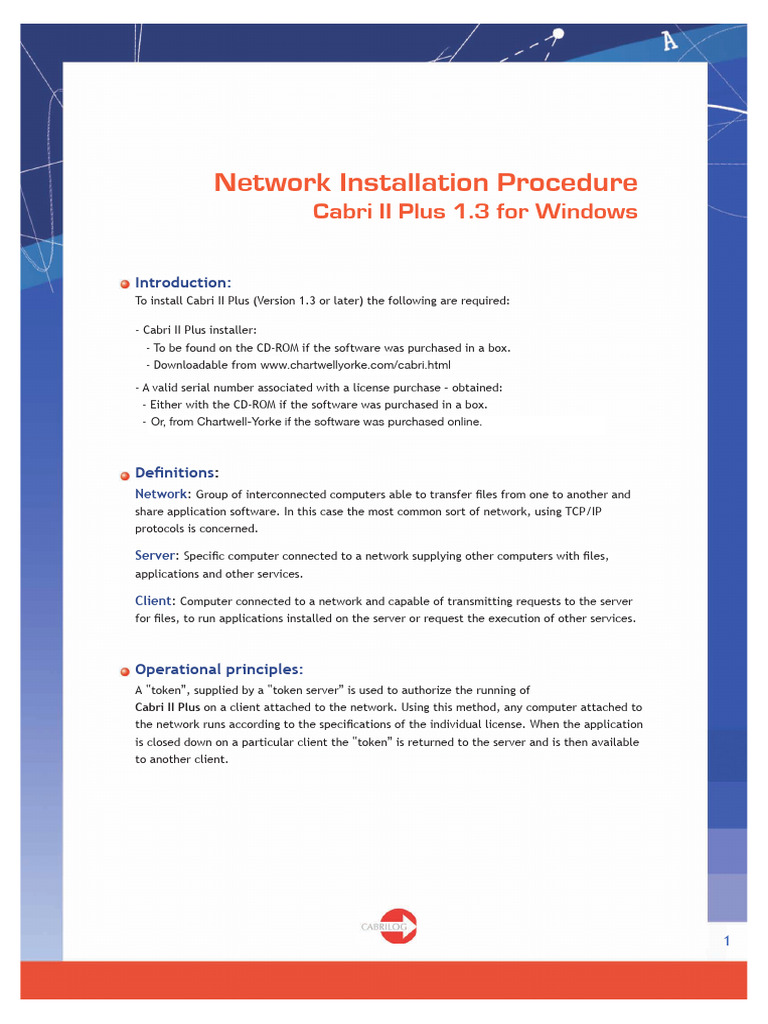 Network Installation Procedure | PDF | Port (Computer Networking ...