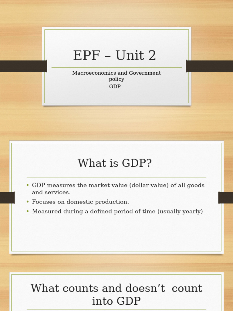 GDP Basics for Economics Students | PDF | Gross Domestic Product | Income