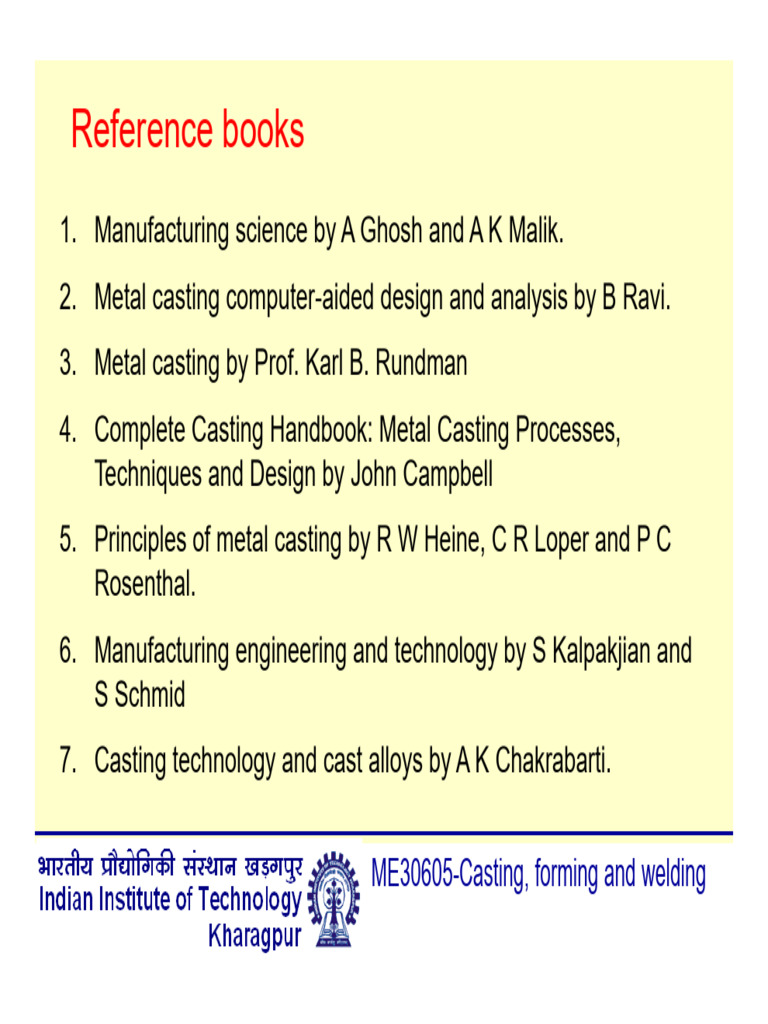 Casting PPT 1-102 Slides | PDF | Freezing | Casting