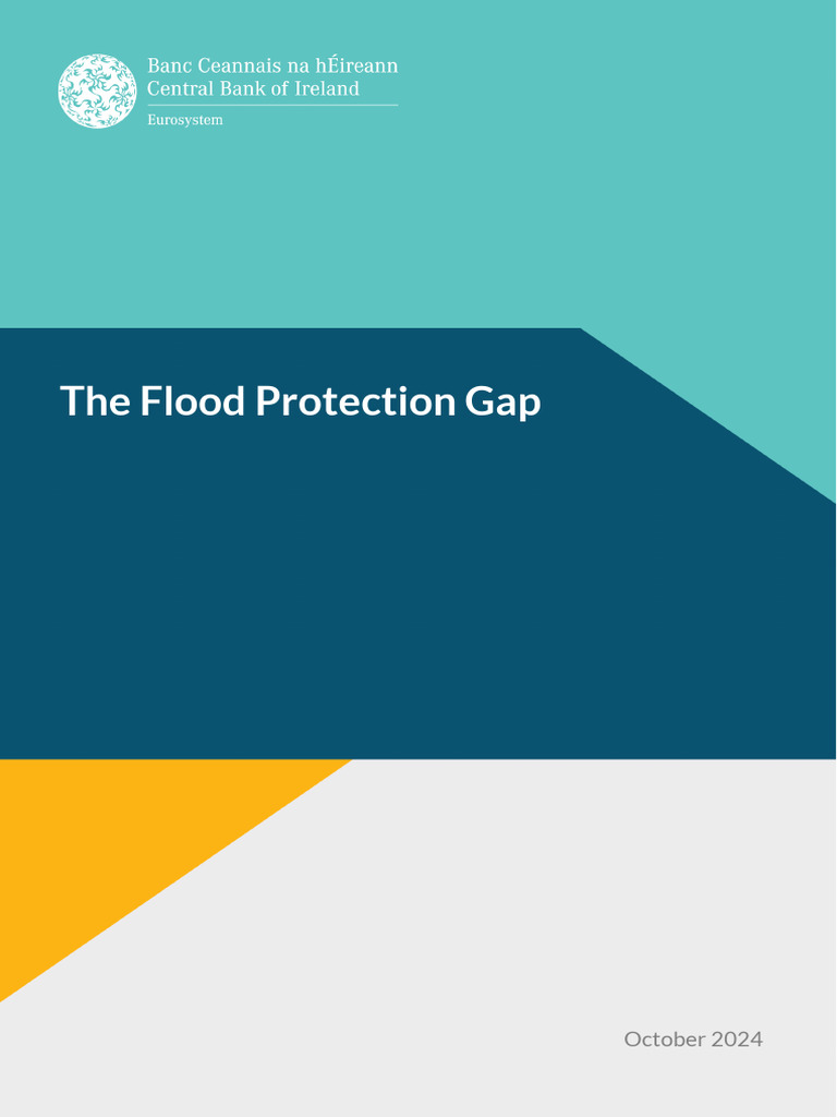 Flood Protection Gap Report | PDF | Flood | Insurance