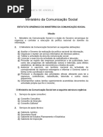 MINTRANS Angola Resumo Completo | PDF