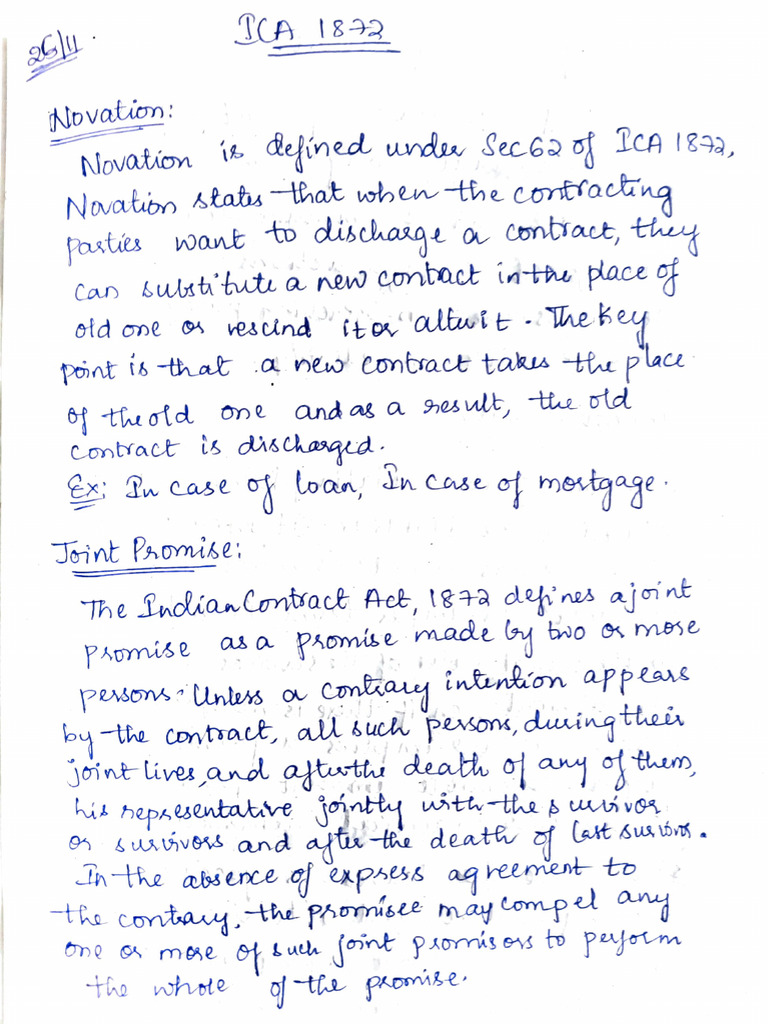 Contracts 2 Marks | PDF