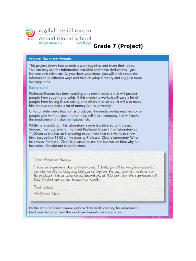 Grade_7_project__chemistry_ | PDF