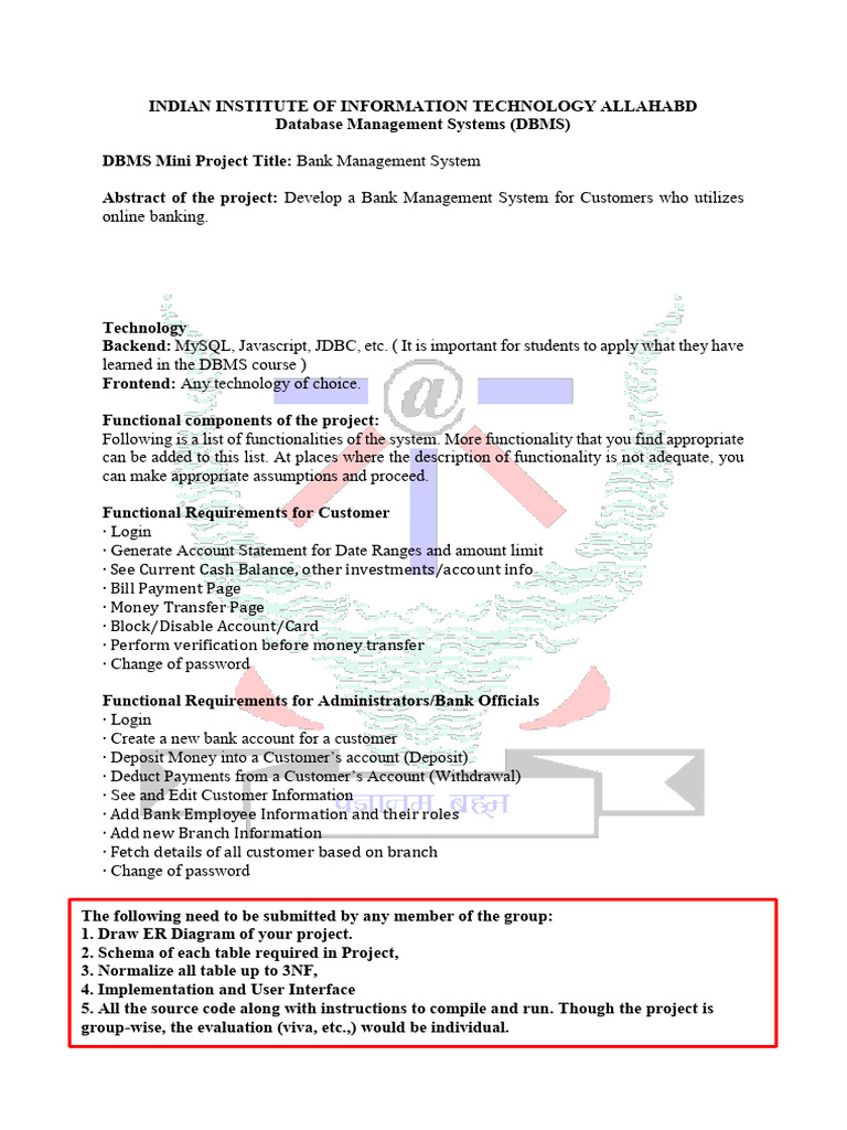 15 - Bank Management System | PDF