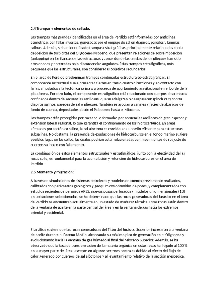 avance de trabajo geo mex | PDF | Geología | Ciencias de la Tierra