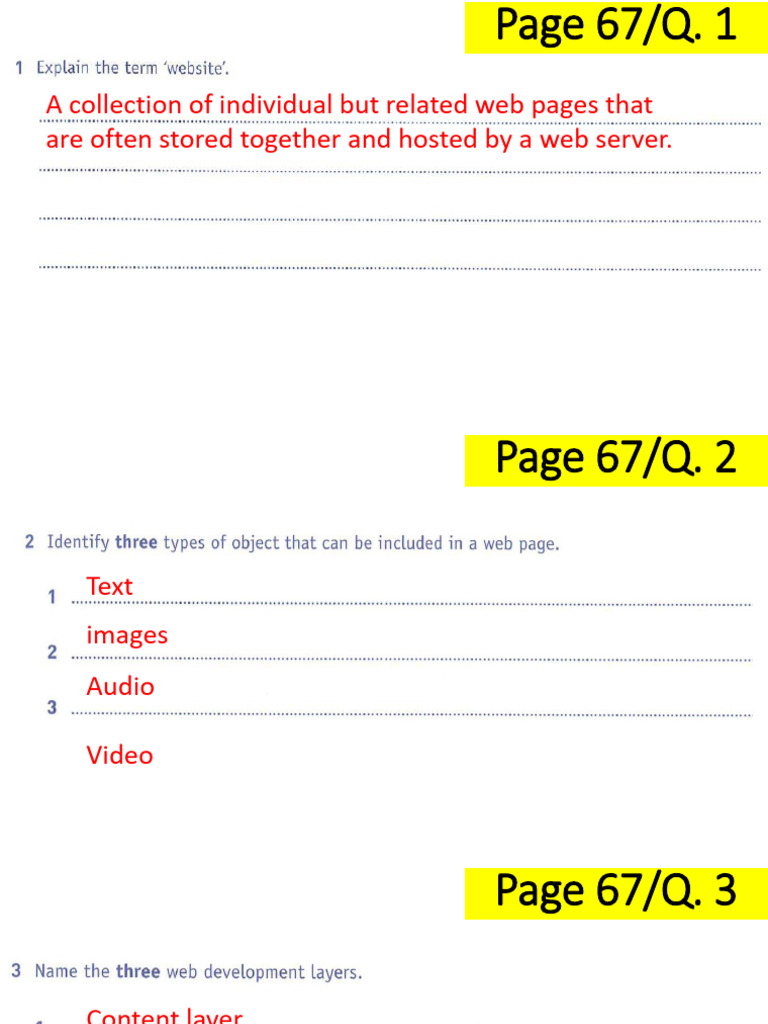 Website Authoring Notes 1 | PDF | Html Element | Html